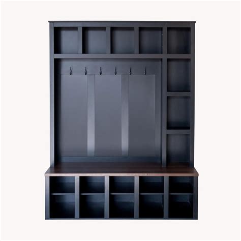 Latitude Run® Farmhouse 59 Wide Hall Tree With 6 Hooksshoe Cabinet