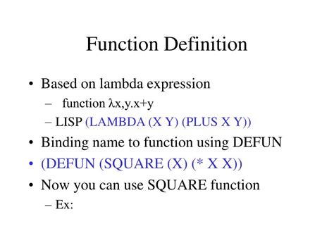 ppt common lisp powerpoint presentation free download id 422288