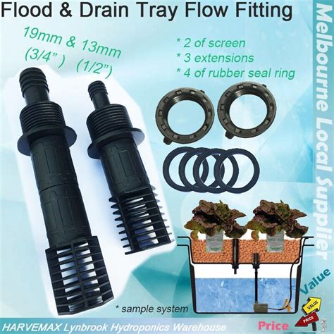 Flood And Drain Fitting Kit Aquaponic Flood And Drain Fittings Kit