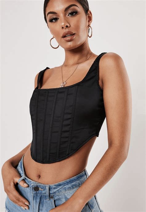 Melissa Corset Top Black La Chic Pick