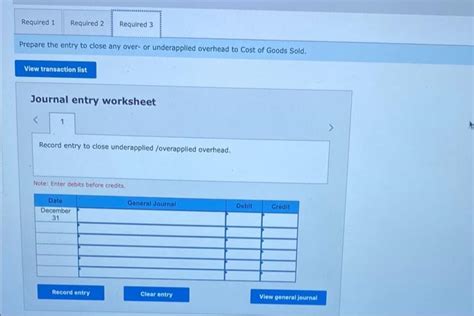 Solved Exercise Algo Computing Applied Overhead And Chegg