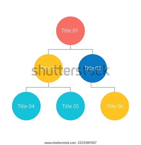 Simple Math Algorithmic Structure Infographic Organizational Stock Vector Royalty Free