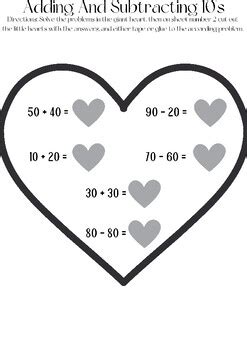 Adding And Subtracting 10 S By Tamara Comins TPT