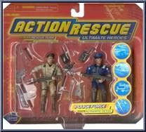 Police Force Action Rescue 2 Man Rescue Teams Lanard Toys Action