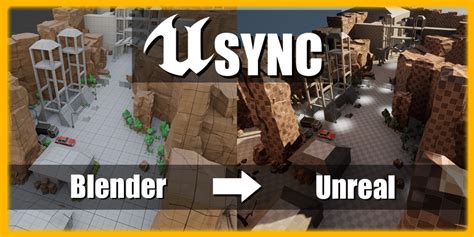 Usync Blender To Unreal Made Easy