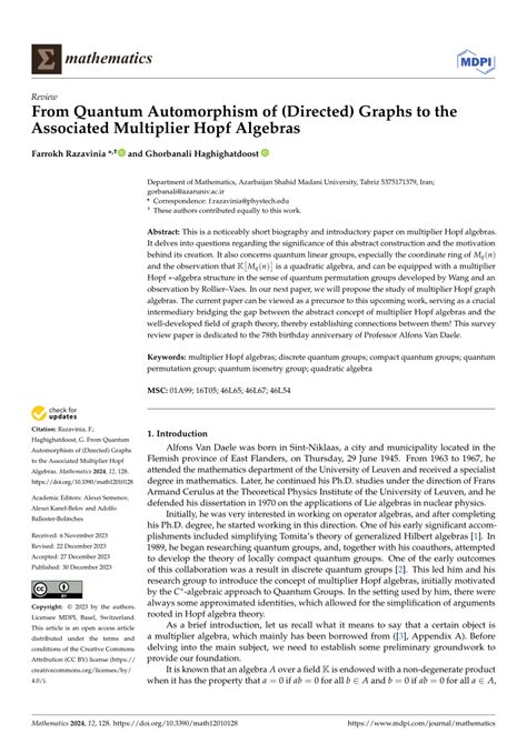 pdf from quantum automorphism of directed graphs to the associated