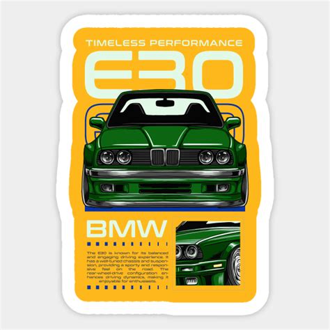 Bmw E30 Bmw E30 Sticker Teepublic