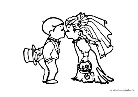 Ausmalbild Kinder K Ssen Sich Kostenlose Malvorlagen Bei Gratis Ausmalbilder De