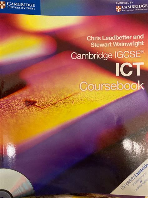 Cambridge Igcse Ict Coursebook 興趣及遊戲 書本 And 文具 教科書 Carousell