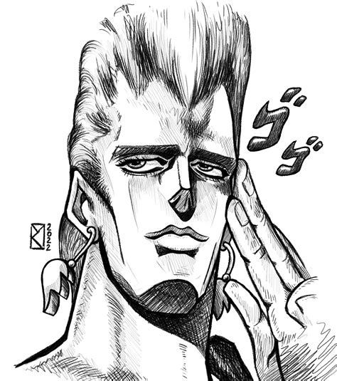 My Fanart For The Best Guy Polnareff Hope You Like It R Stardustcrusaders