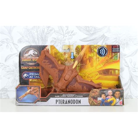Mattel Toys Jurassic World Cretaceous Pterodactyl Primal Attack