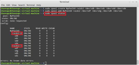 Installing And Using Zfs In Linux Mint Ubuntu â€“ Part 3 I Have A Pc