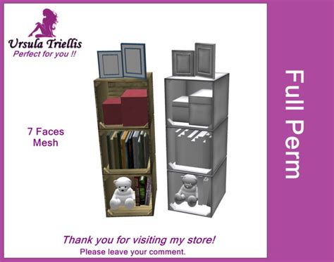 Second Life Marketplace Ut Mesh Cute Shelf Full Perm
