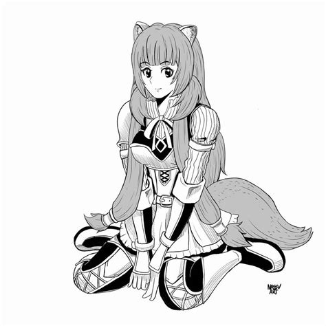 Raphtalia Fan Art By Bahamutnas On Deviantart