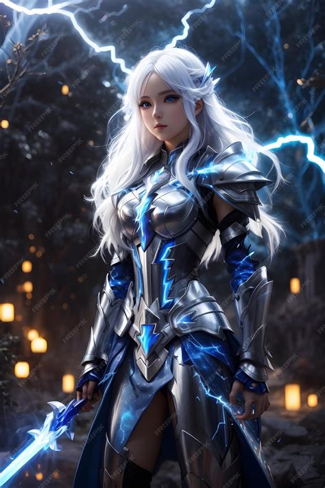 Premium Ai Image Futuristic Anime Girl Futuristic Anime Girl Portrait