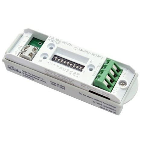 Apollo Sa4700 300apo Intelligent Din Rail Switch Monitor Jk Fire