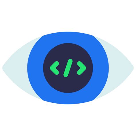 View Code Visualise Programming Eye Icon Download On Iconfinder