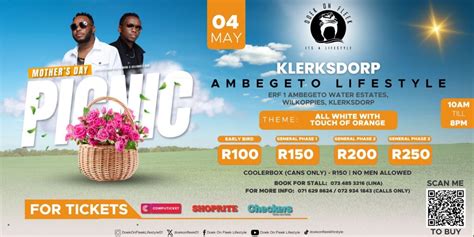 Doek On Fleek Mothers Day Picnic Klerksdorp Computicket Boxoffice