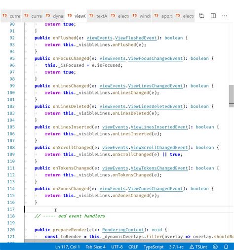 The Current Line Highlight Scrolls · Issue 83313 · Microsoftvscode · Github