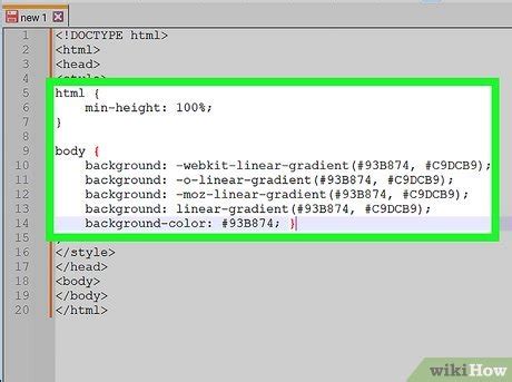 How To Set Background Color In HTML CSS