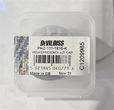 Devilbiss Gti Pro Lite Te10 He Air Cap Spray Gun Air Cap Spectra Paints