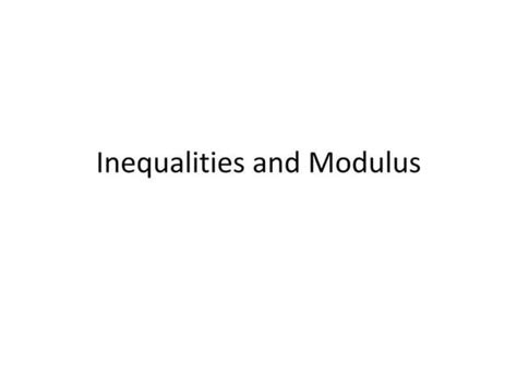 6 Illustrating Quadratic Inequalities Pptx