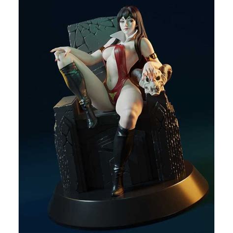 Vampirella Nsfw Stl 3d Print Files