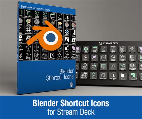 Blender Shortcut Icons For Stream Deck — Sideshowfx