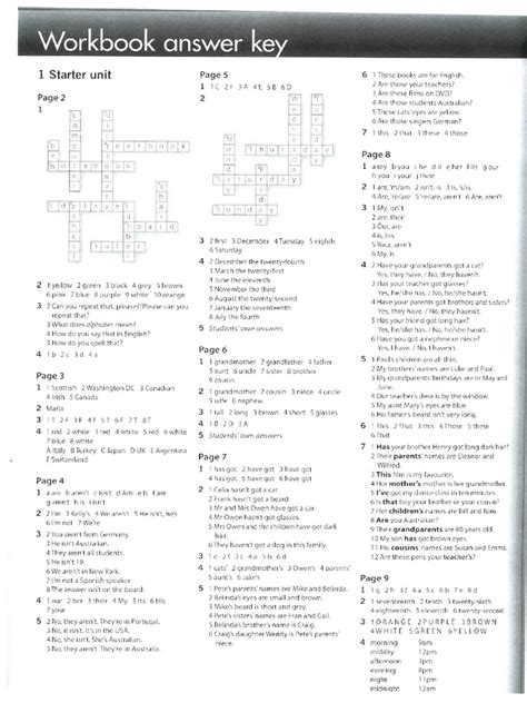 2nb Gateway A2 Workbook Key Pdf