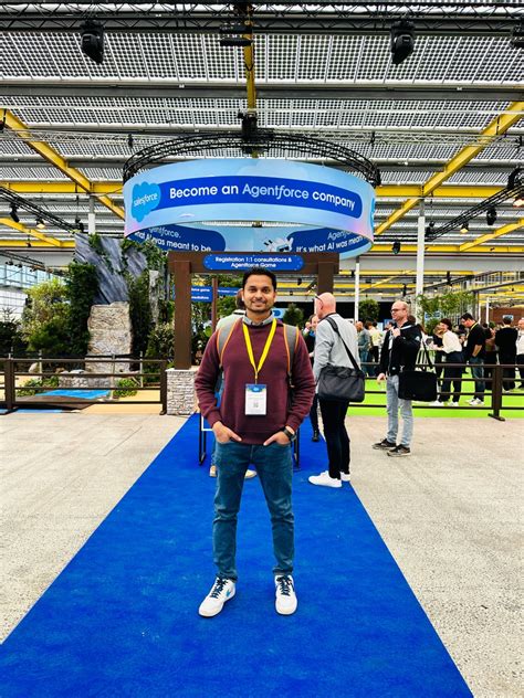 Agentforcetour Amsterdam2025 Salesforce Learningneverstops Sajjan Gupta