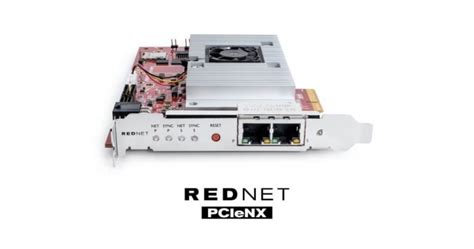Focusrite Announces RedNet PCIeNX Ultra Low Latency High Channel Count