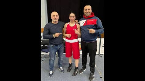 18 4 2022 W75kg Boxing Eubc Youth Quarterfinal Tatia Bukia Geo მოგებით გაინაღდა ბრინჯაოს