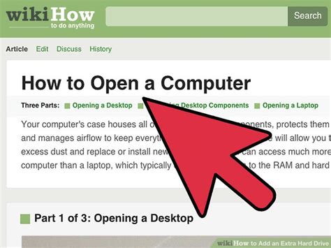 How To Add An Extra Hard Drive With Pictures WikiHow
