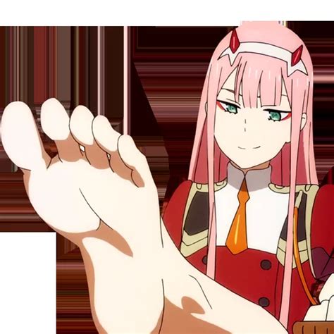 29 Telegram Sticker 👣 From Darling In The Franxx Zero Two Pack