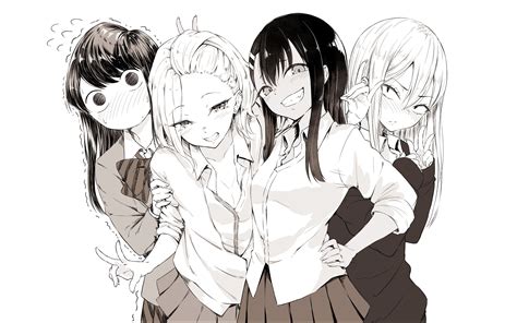 Amane Mizuno Anjou Yancha Gal Black Hair Blush Bow Ijiranaide