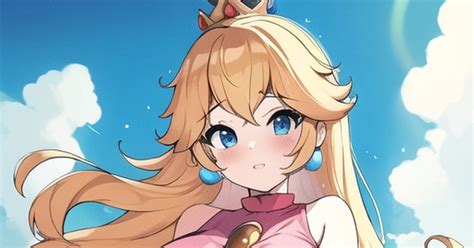ピーチ姫 Princess Peach Bikini Kuromikittyのイラスト Pixiv