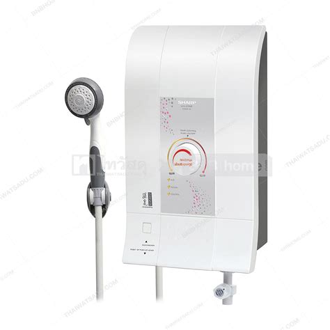 เครื่องทำน้ำอุ่น Sharp รุ่น Wh 236e ขนาด 3 500 วัตต์ สีขาว ไทวัสดุ