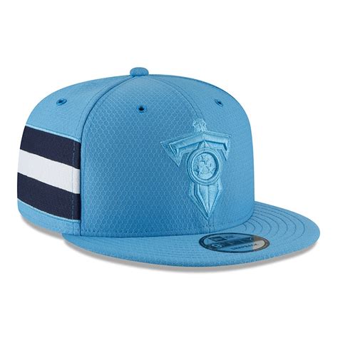 Mens Tennessee Titans New Era Powder Blue 2018 Nfl Sideline Color Rush Official 9fifty Snapback