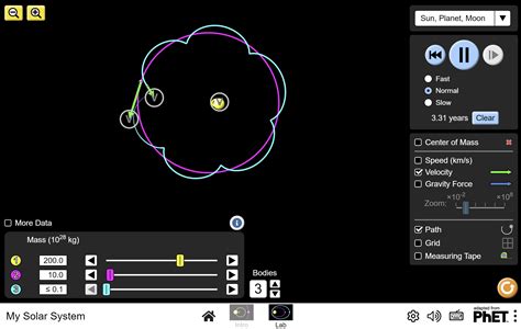 Interactive Solar System Simulator