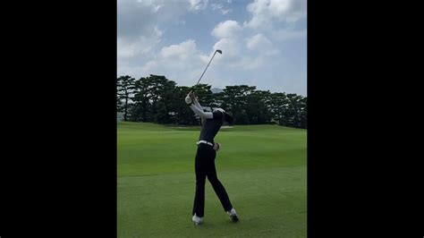 [klpga 문서율] 아이언 뒷모습 반복 영상 Golf 골프 Golfswing 골프스윙 문서율 레슨 레슨문의 Klpga 여자프로 프로 Youtube