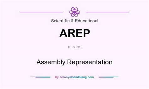 Arep Assembly Representation In Scientific And Educational By