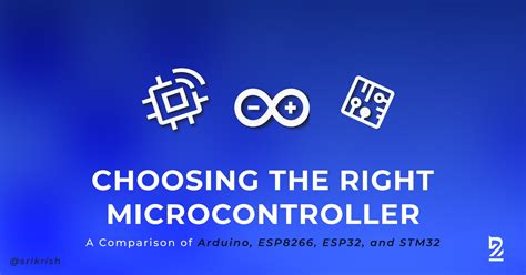 Comparing Microcontroller Platforms Arduino Nodemcu Esp32 And Stm32