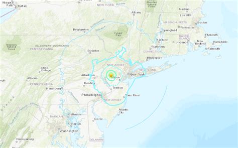 Magnitude 48 Earthquake Strikes Greater New York City Area