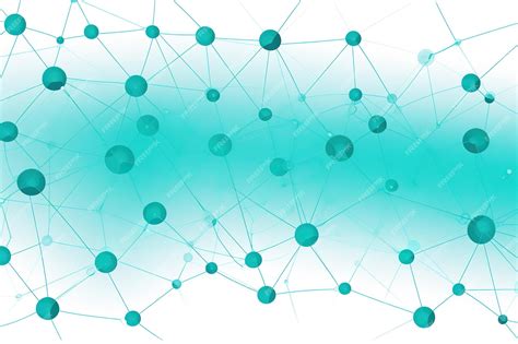 Premium Vector Molecule And Communication With Connected Dots And Lines Science Concept For