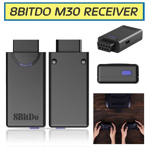 8Bitdo M30 Bluetooth Receiver Adapter For Mega For Nintendo Switch Joy Con Wii U Pro Gamepad