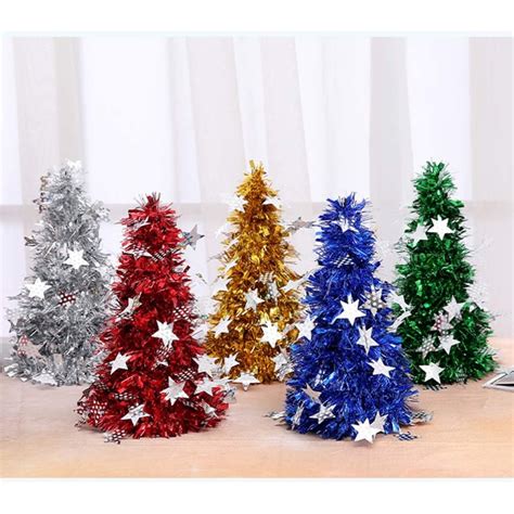 Set 5 Mini Braduti De Craciuni Decorativi Multicolor Emag Ro