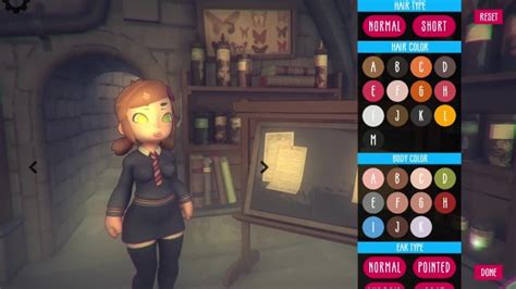 Poke Abby Gameplay Choice Of Clothes And Hairstyles For Abby