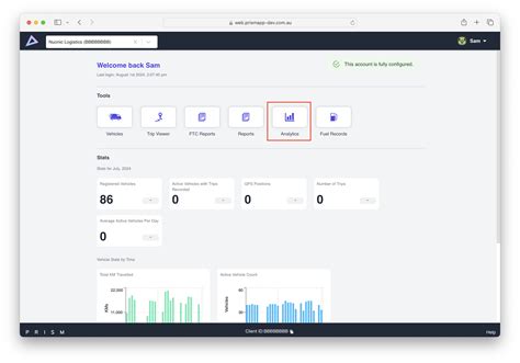 Prism Account Analytics