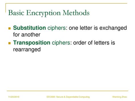 Eec 688788 Secure And Dependable Computing Ppt Download