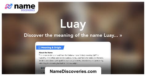 Luay Name Meaning And Origin